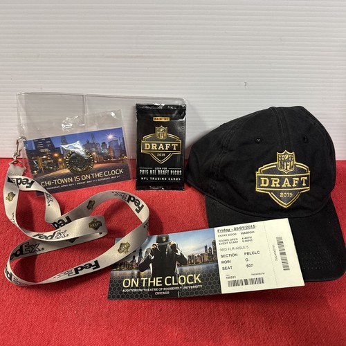 2015 NFL Chicago Draft Memorabilia Items Lot From Chicago | eBay