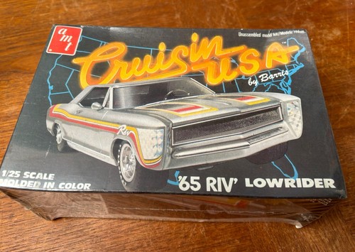 VINTAGE AMT CRUISIN USA '65 RIV LOWRIDER MODEL KIT 1:25 | eBay