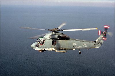 Poster, Many Sizes; Navy Kaman Sh-2F Seasprite Helicopter (Hsl-30) 1986 ...