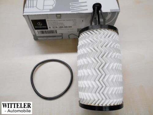Mercedes-Benz original Ölfilter A2761800009 für W204 W205 W212 OM 276 ...