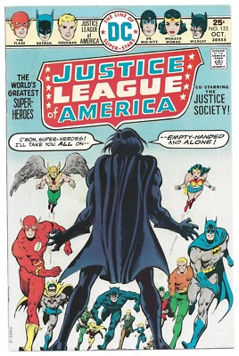 Justice League Of America #123 1975 DC comics KEY 1st Earth Prime VF+ ...
