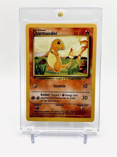 Charmander Pokemon Card 46/102 Original 1995 Base Set RARE | eBay