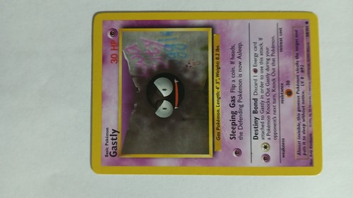 Pokémon TCG Gastly Base Set 50/102 Regular Unlimited Common | eBay