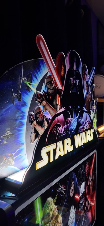Arcade 1up Star Wars pinball topper | eBay