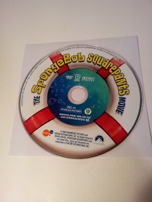 The Spongebob Squarepants Movie DVD - Disc Only | eBay