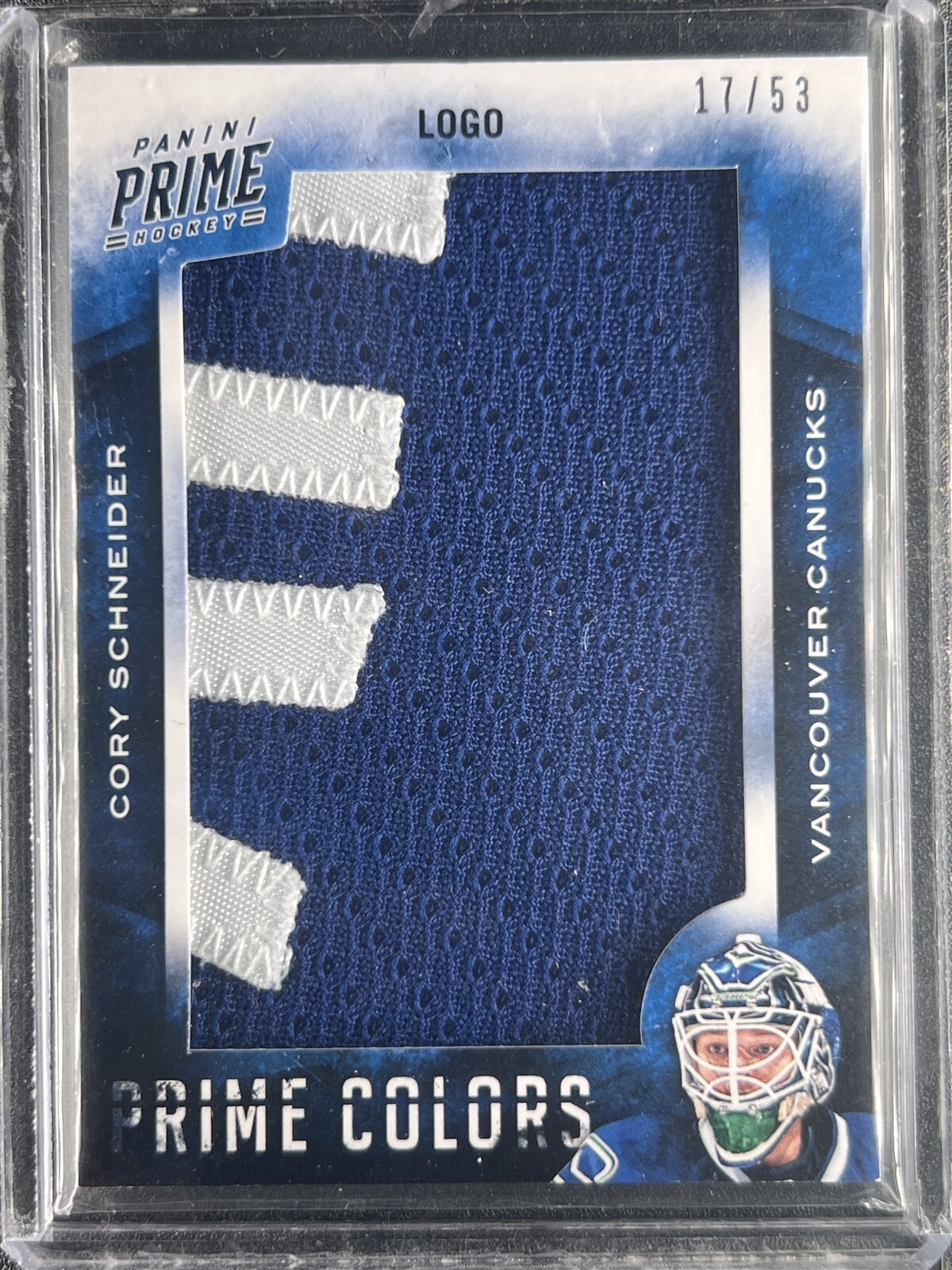 Cory Schneider 2013 Prime #PC-CSC Prime Colors Logo /28 Price Guide ...