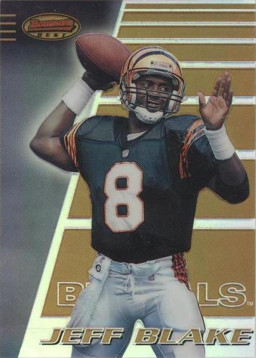 1996 Bowman's Best - Jeff Blake #125 Refractor for sale online | eBay