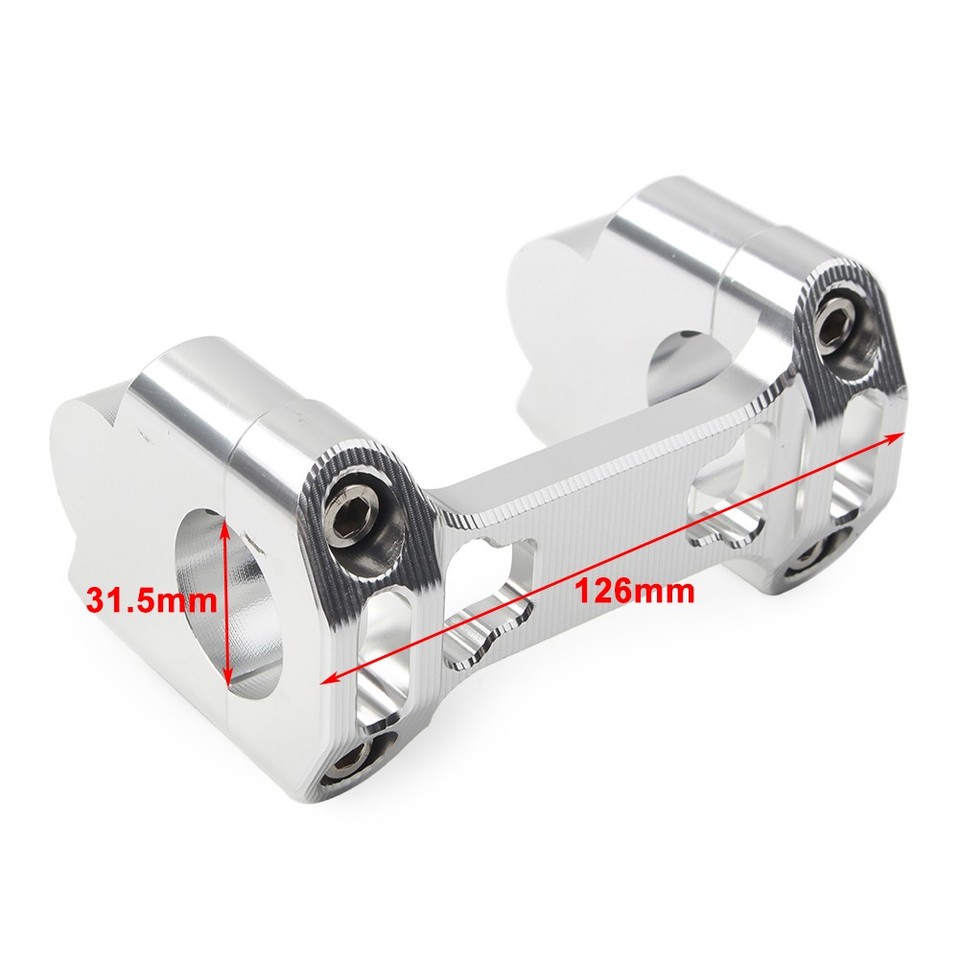 CNC Handlebar Riser Clip AdapterFor BMW R1200GS LC / Adventure 14-2020 ...