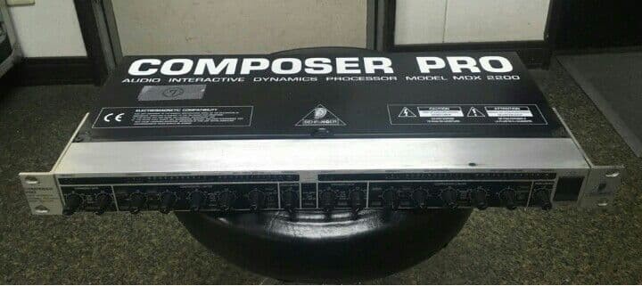 Behringer MDX2200 Compositeur Stéréo Compresseur Audio Utilisé | eBay
