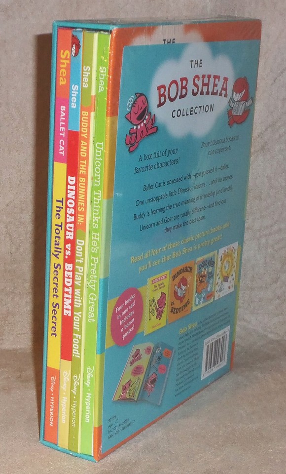 NEW Sealed BOB SHEA COLLECTION - 4 Book hardback DISNEY Hyperion ...