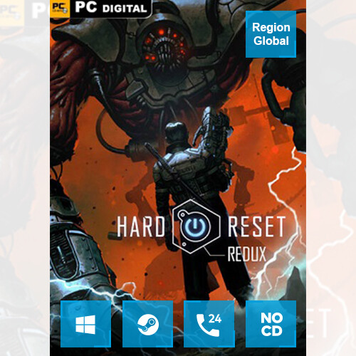 Hard Reset Redux for PC Game Steam Key Region Free | eBay