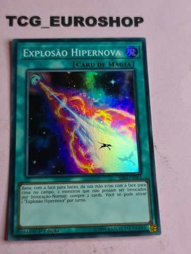 HYPERNOVA BURST YUGIOH RIRA SUPER RARE PORTUGUESE NM #27/10 | eBay