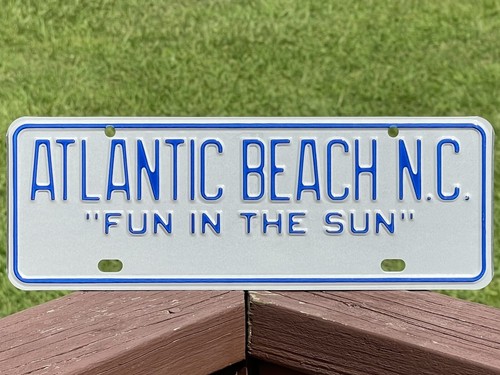 Atlantic Beach North Carolina License Plate "Fun In The Sun" NC City ...