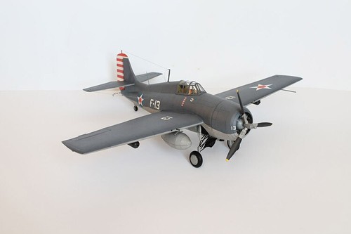 1:33 Scale Grumman F4F Wildcat Fighter DIY Handcraft PAPER MODEL KIT | eBay