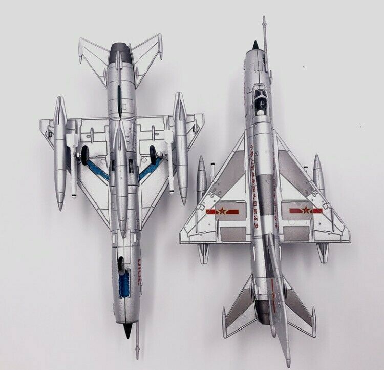 1:72 MIG-21 Fighter Model Alloy Plane Diecast Military Aircraft Office ...