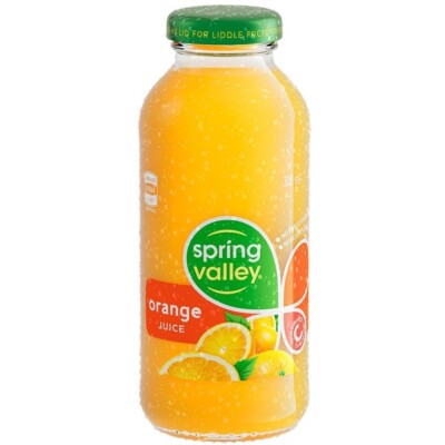 SPRING VALLEY JUICE Orange 300ml Pk24 | eBay Australia