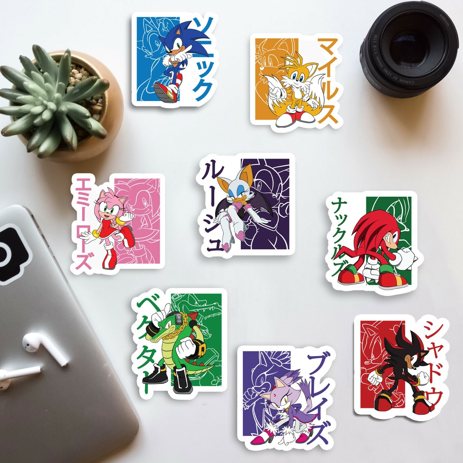 Sonic and friends: Sticker Set | eBay