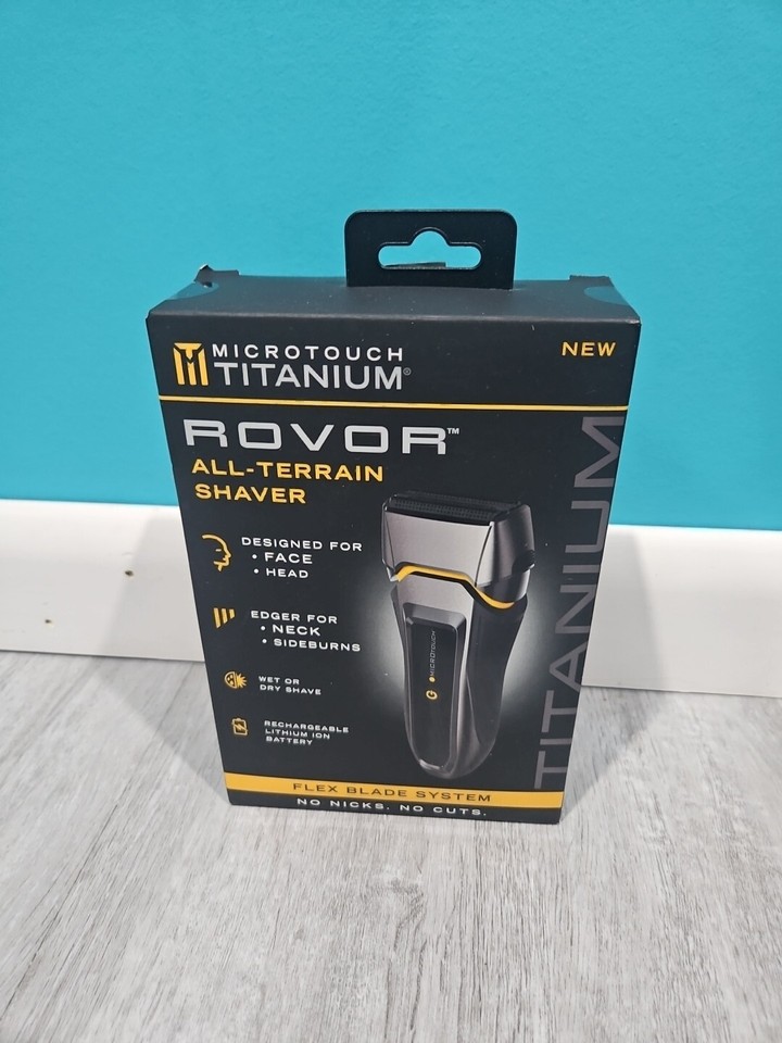 Microtouch Titanium Rover All-Terrain Shaver - Flex Blade System BRAND ...