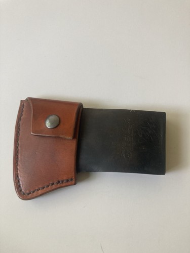 TRUE TEMPER FLINT EDGE KELLY WORKS SINGLE BIT AXE HEAD with sheath USA ...