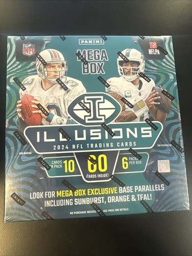 2024 Panini Illusions Football Mega Box - NFL- New/sealed 746134168512 ...