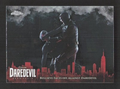 Bullseye Faces off 2025 Topps Chrome Marvel Studios Daredevil #DD-13 | eBay