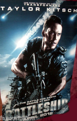 Cinema Banner: BATTLESHIP 2012 (Lieutenant Alex Hopper) Taylor Kitsch ...