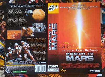 JAQUETTE VHS - FOX/PATHE VIDEO - MISSION TO MARS (2001) ** | eBay