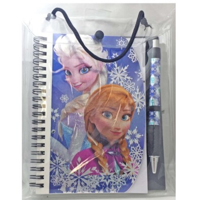 Disney Parks Frozen “Elsa and Anna” Writing Journal with Pen | eBay
