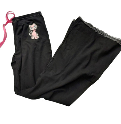 Vintage In Vitro Corp Pink Cat Sweatpants, Black, OSFM, One Size | eBay