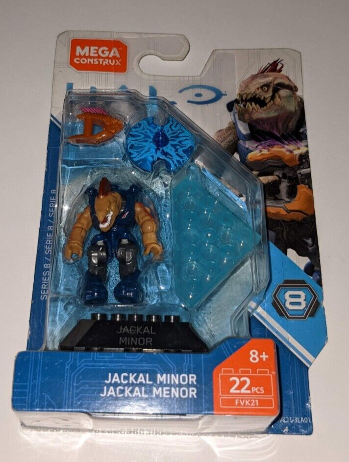 Mega Construx Halo Heroes Series 8 Jackal Minor with Needler & Energy ...