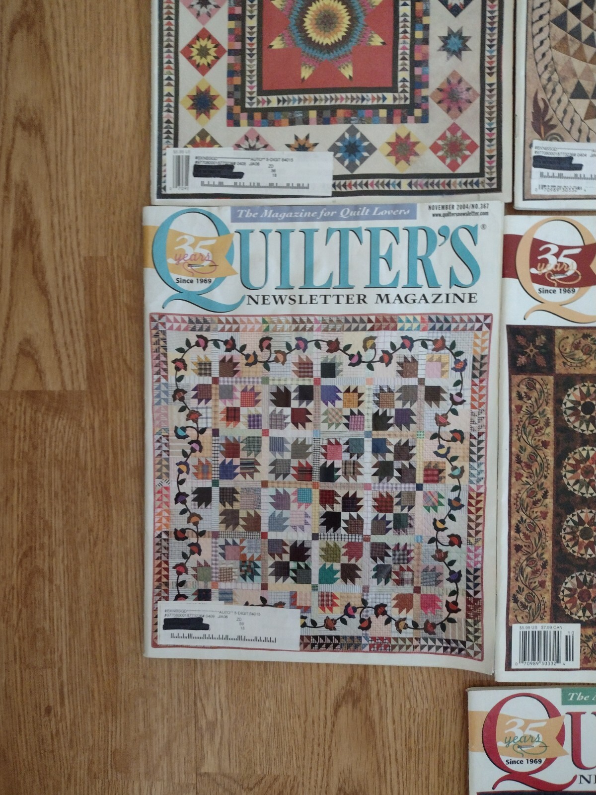 Lot of 10 Quilters Newsletter Magazines (Lot 19) | eBay