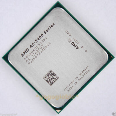 Working AMD A6-Series A6-5400K 3.6 GHz Socket FM2 CPU Processor ...