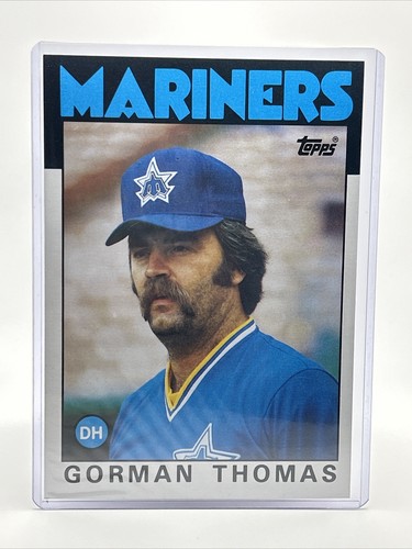 1986 Topps Super Gorman Thomas Baseball Card #56 NM-Mint FREE SHIPPING ...