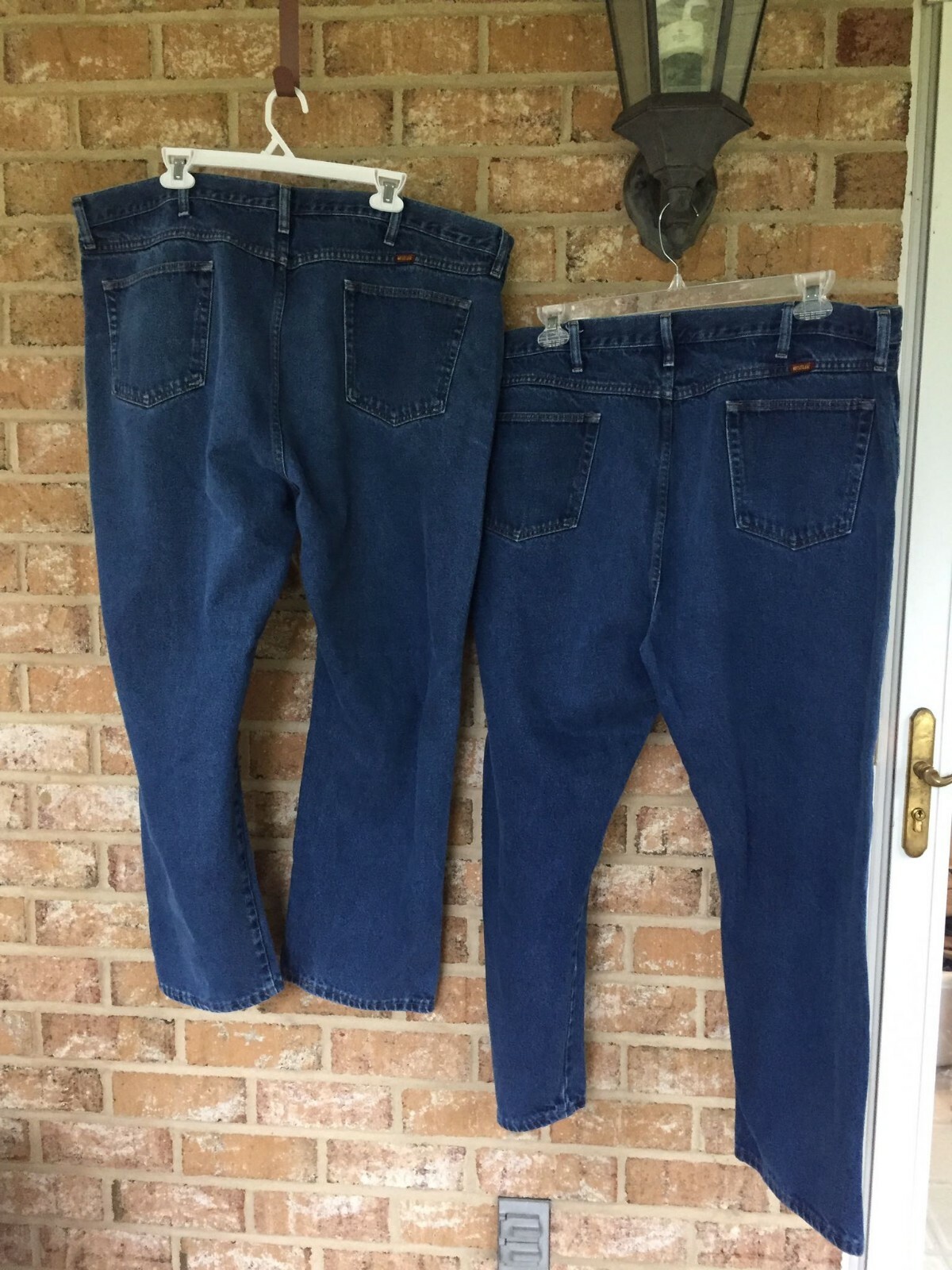Rustler Men's Blue Denim Jeans Size 46x30 100% Cotton RN# 130273 | eBay
