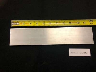 3/8" thk x 2.50" ALUMINUM Flat Bar, plate 6061 12.00" long Lathe or ...