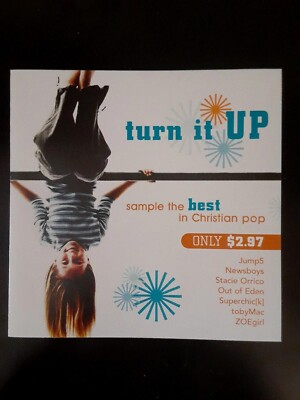 Turn It Up by Various Artists (CD, Chordant) Contemporary Christian Pop ...