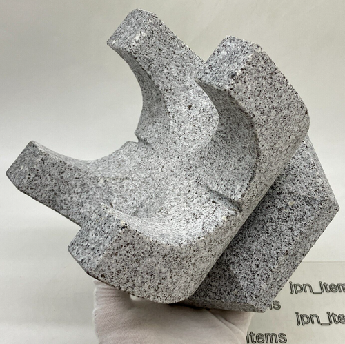 Gray Stone Lantern Yukimi Tourou Small Granite Japanese Garden Ornament ...