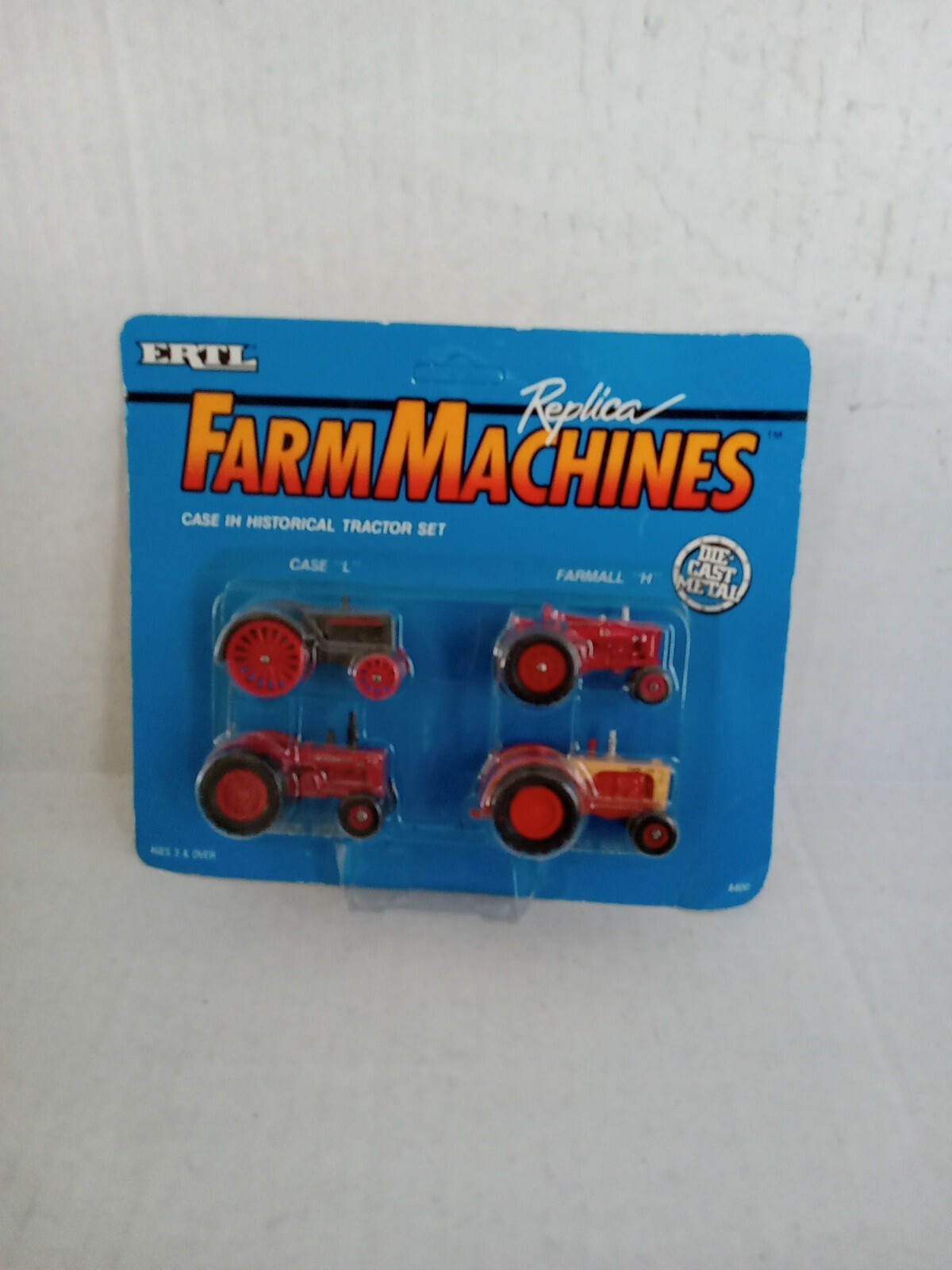ERTL Die-cast Farm Country CASE Historical Tractor Set #4400 New In ...