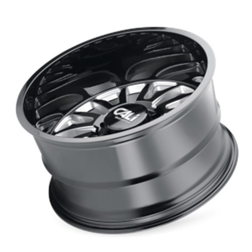 1 New 20X10 Cali Off-Road Summit Black-Gloss Wheel/Rim 6x135 ET-25 9110 ...