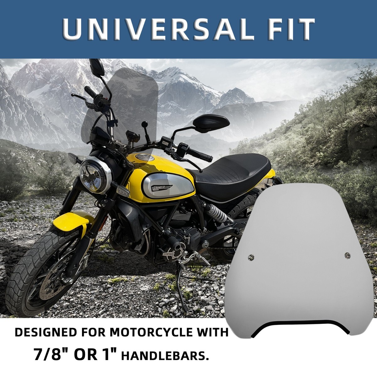 Street Glide Heat Deflector Chrome Heat Shield Mid Frame Air Deflector