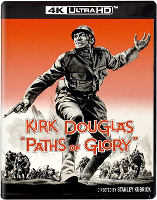 PATHS OF GLORY *Kirk Douglas / 4K UHD / NEW Region Free Blu Ray ...