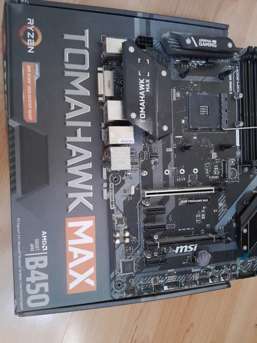 MSI B450 Tomahawk MAX – AM4 Mainboard – Gebraucht, voll funktionsfähig | eBay.de