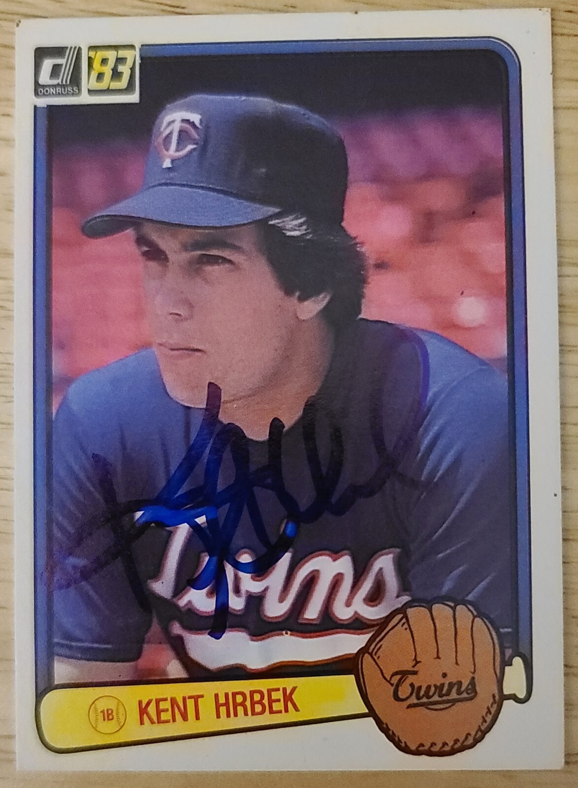 1983 DONRUSS #179 SIGNED KENT HRBEK MINNESOTA TWINS TOUGH AUTOGRAPH | eBay