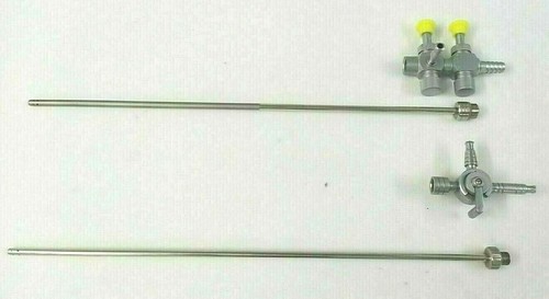 Laparoscopic SS Suction Cannula Trumpet Thumb Type 5mm Instruments CE ...