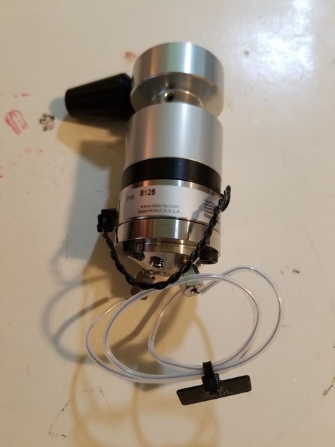 Rheodyne 8125 Low Dispersion Manual Injector W/ 20ul Sample Loop for ...