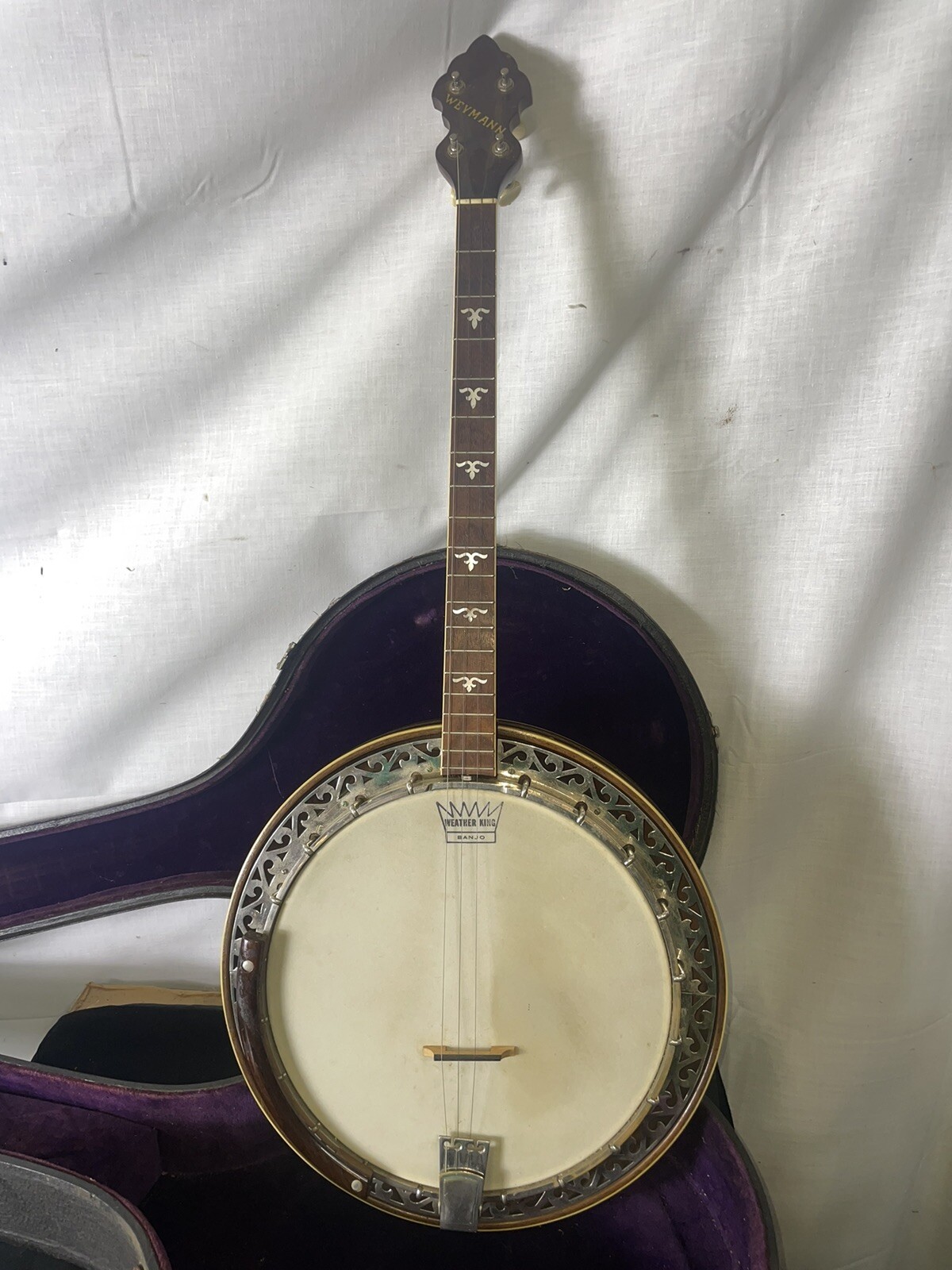 Weymann 1920’s Weather King vintage 4 String banjo in original case | eBay