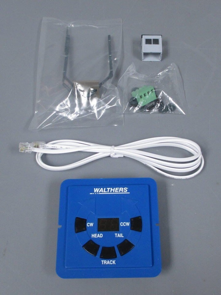 Walthers HO Scale ~ New 2025 ~ Motorized 90' Turntable ~ DC or DCC ...
