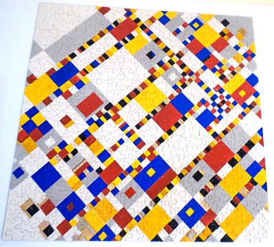 "Victory Boogie-Woogie" by "Piet Mondrian" Springbok Jigsaw Puzzle w ...