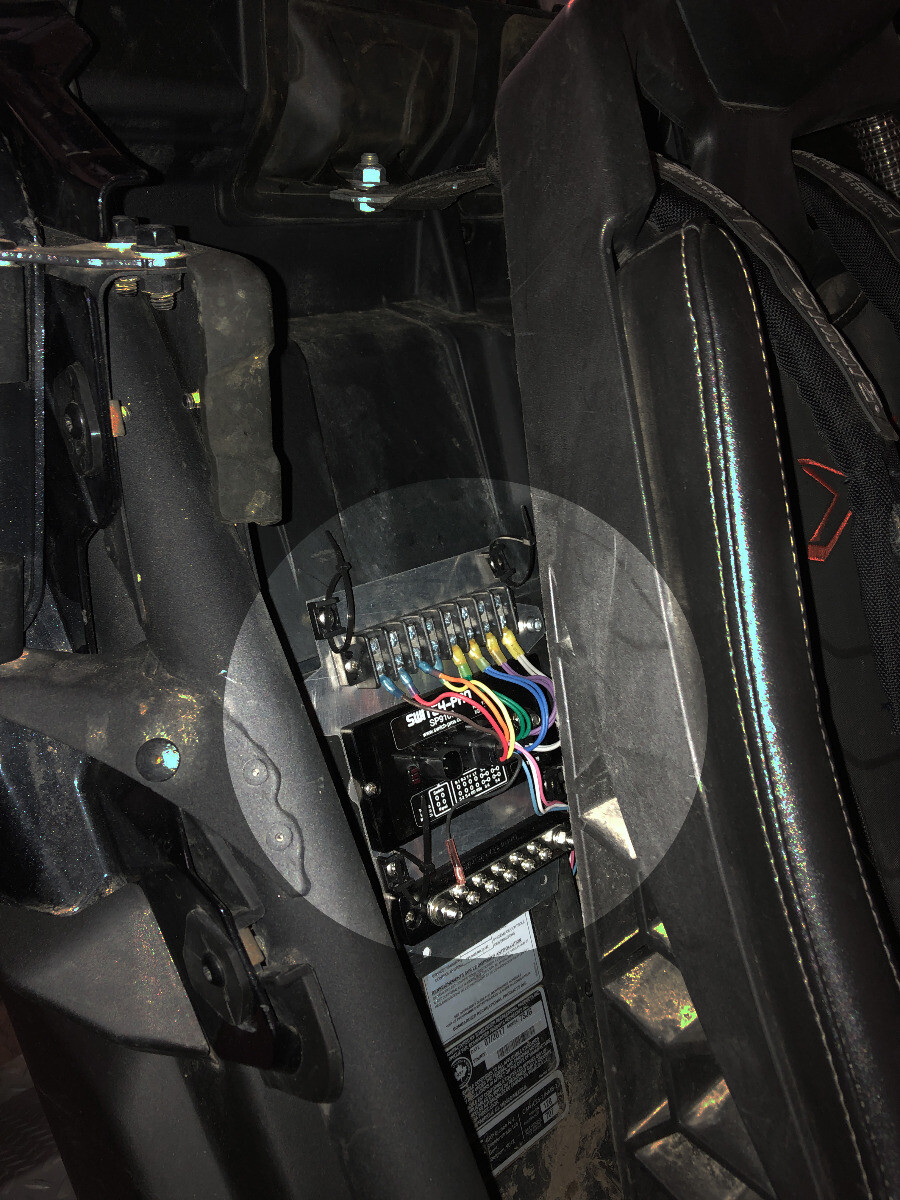 Switch Pros mount w/ bus-bars for Can-AM Maverick X3 (Pre-Wired) | eBay