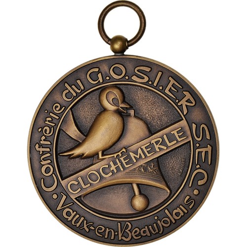 [#184979] France, Médaille, Confrérie du Gosier Sec, Vaux-en-Beaujolais ...